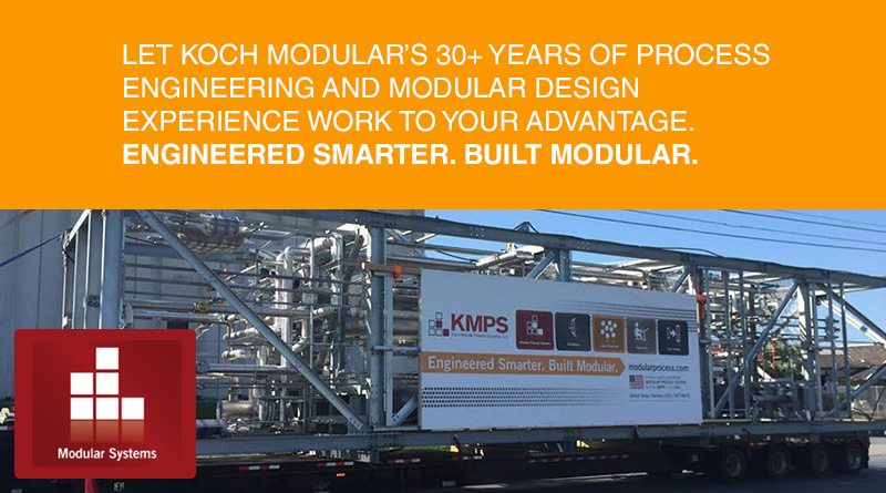 Modular Project Methodology | Koch Modular Process Systems