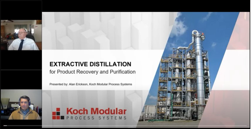 Extractive Distillation for Product Recovery and Purification - Koch ...